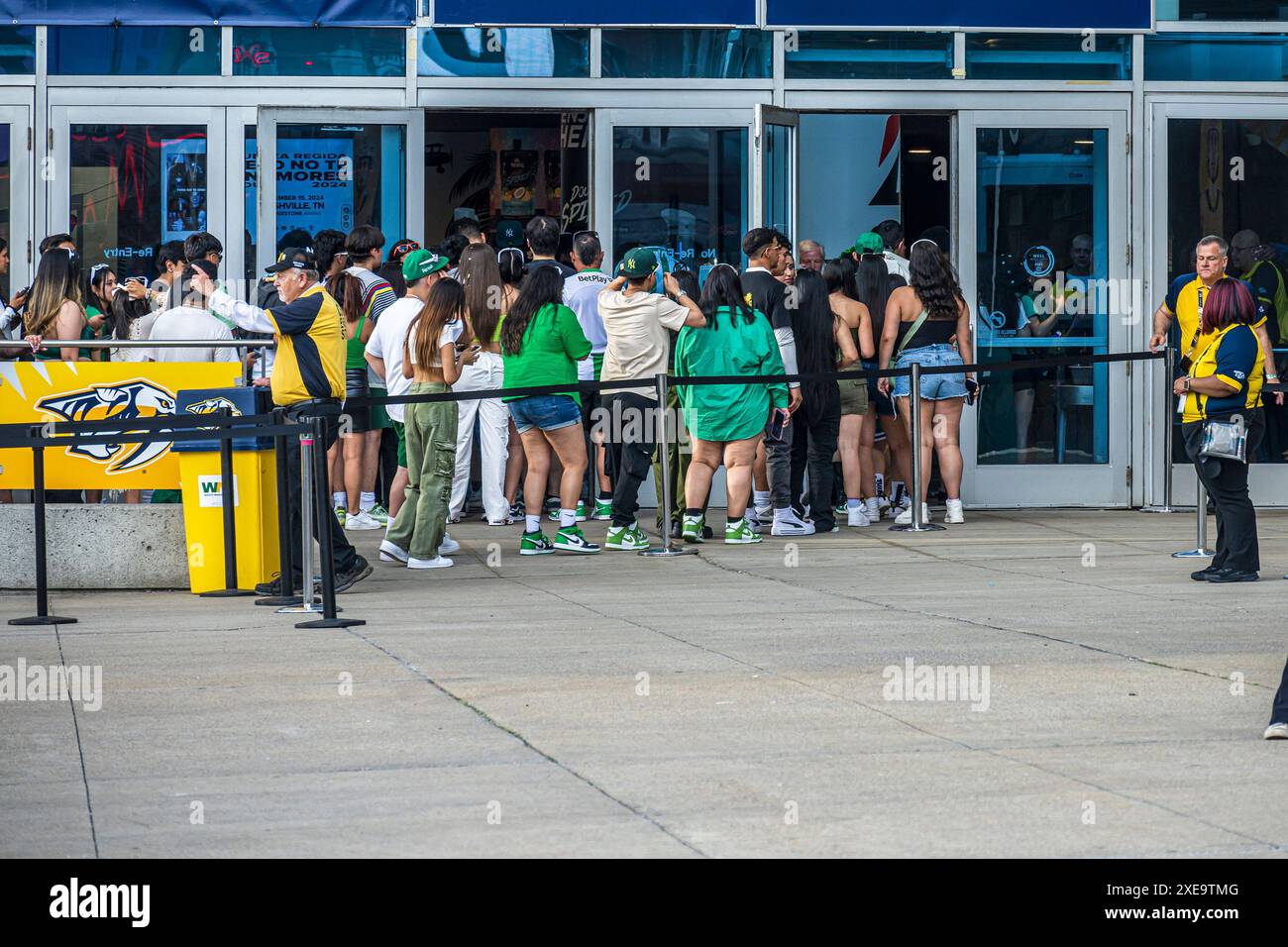 Ferxxo Calipsis line for concert Stock Photo - Alamy