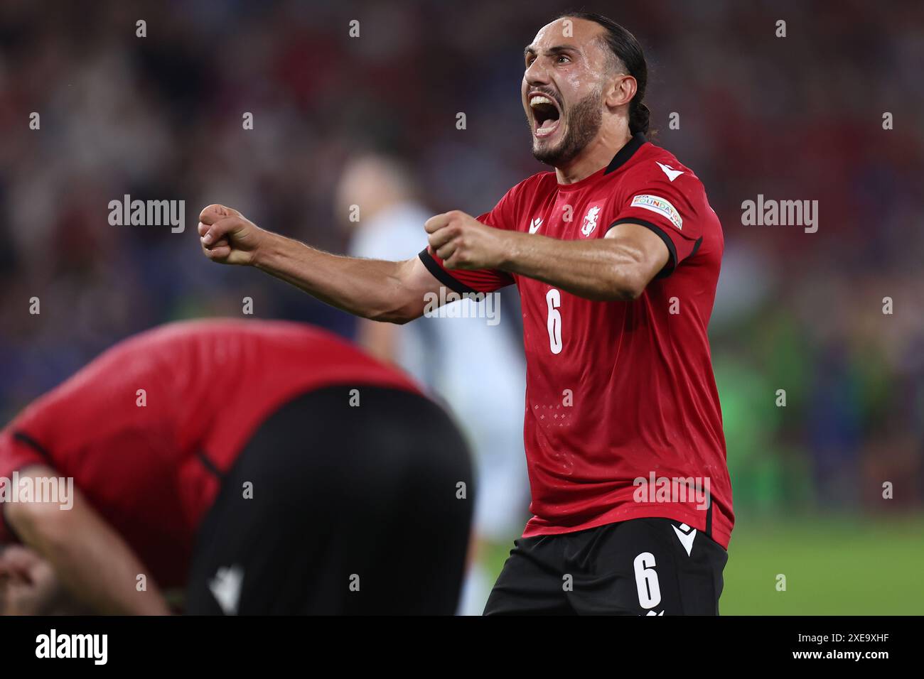 Gelsenkirchen, Germany. 26th June, 2024. Giorgi Kochorashvili of ...