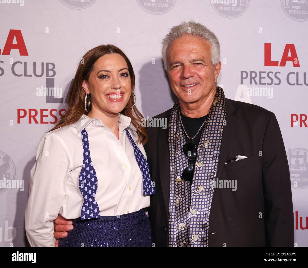 Los Angeles, California, USA. 23rd June, 2024. Nachelle Davis and actor ...