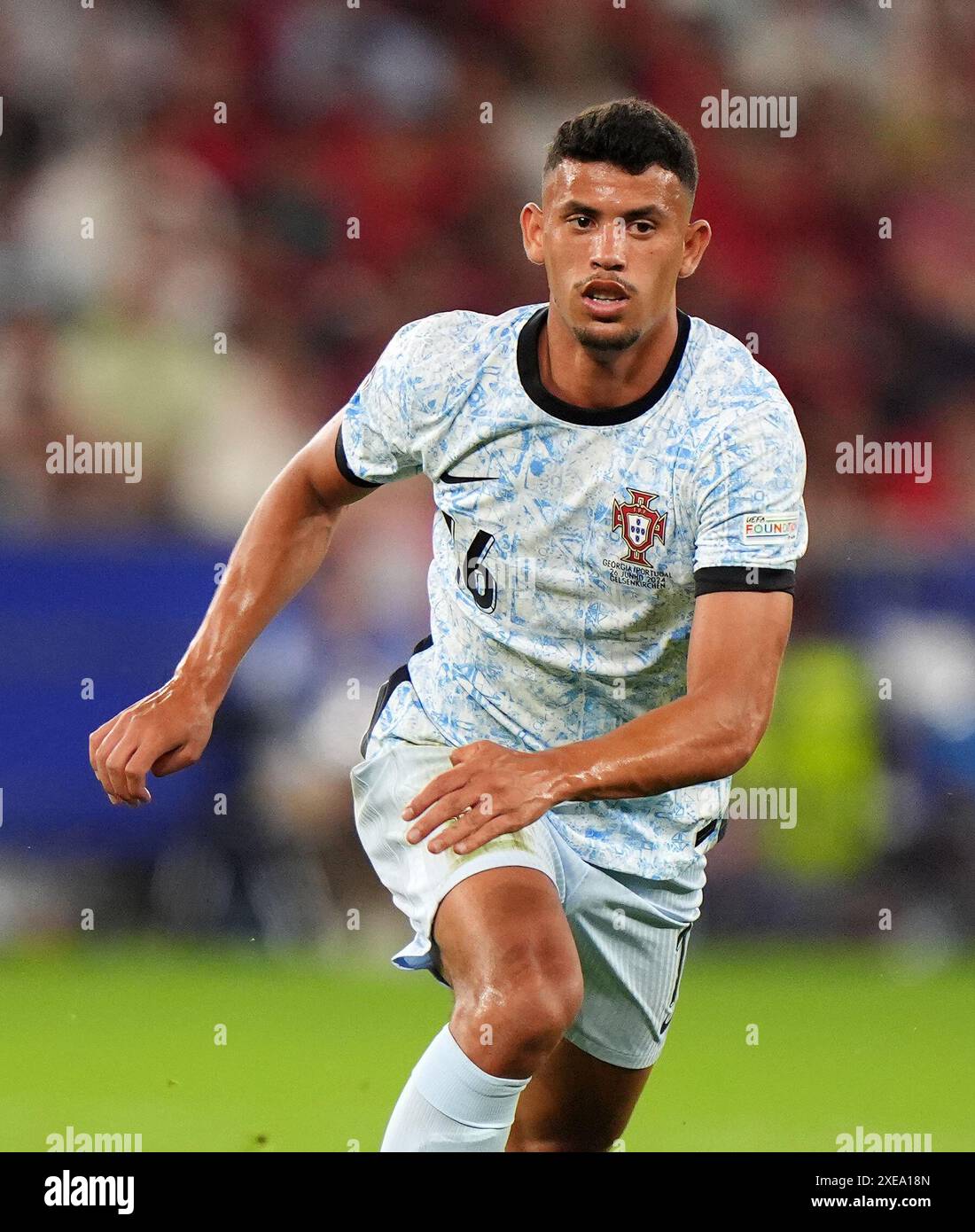 Portugal's Matheus Nunes during the UEFA Euro 2024 Group F match at the ...