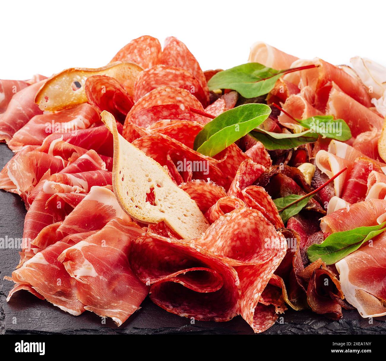 Italian ham prosciutto crudo hi-res stock photography and images - Alamy