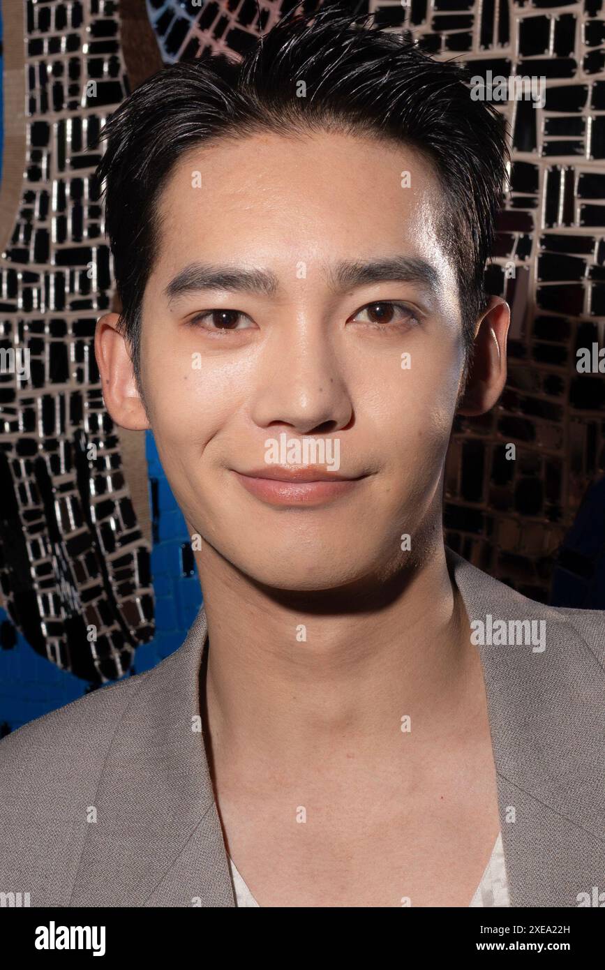 Yu Shi attends the Dior Haute Couture Fall-Winter 2024-2025 collection presented Monday, June 24 ...