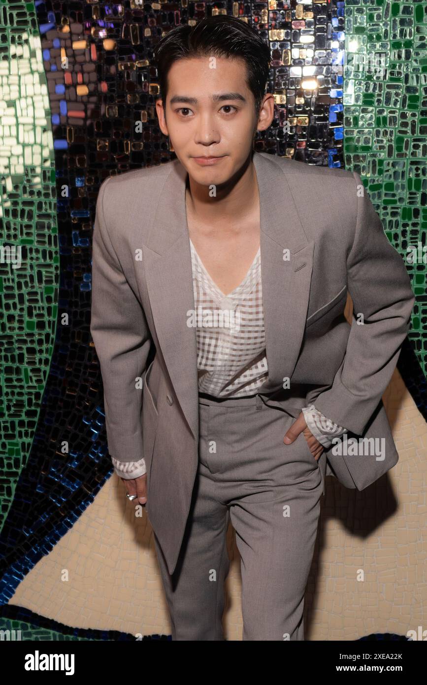Yu Shi attends the Dior Haute Couture Fall-Winter 2024-2025 collection ...