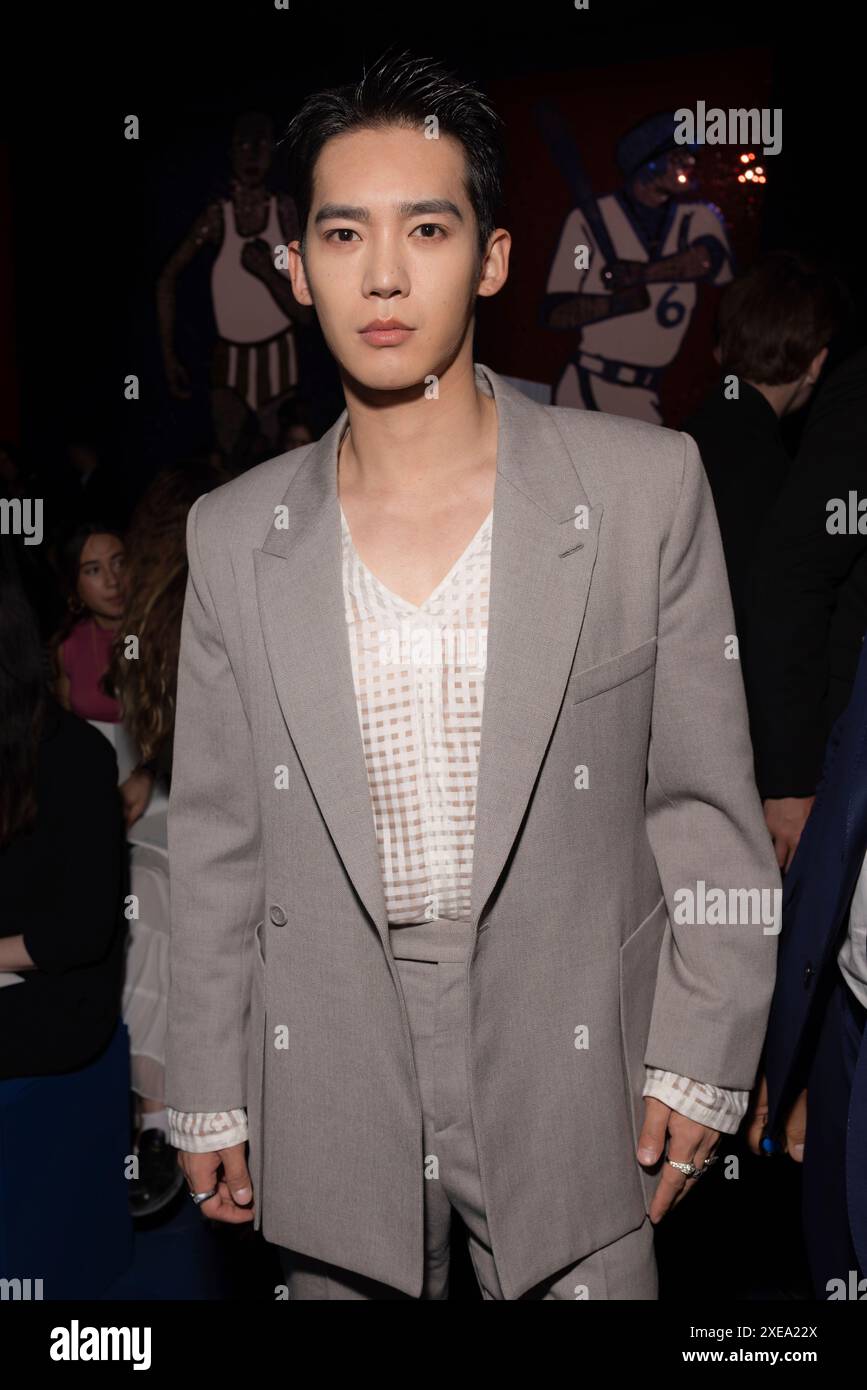 Yu Shi attends the Dior Haute Couture Fall-Winter 2024-2025 collection ...