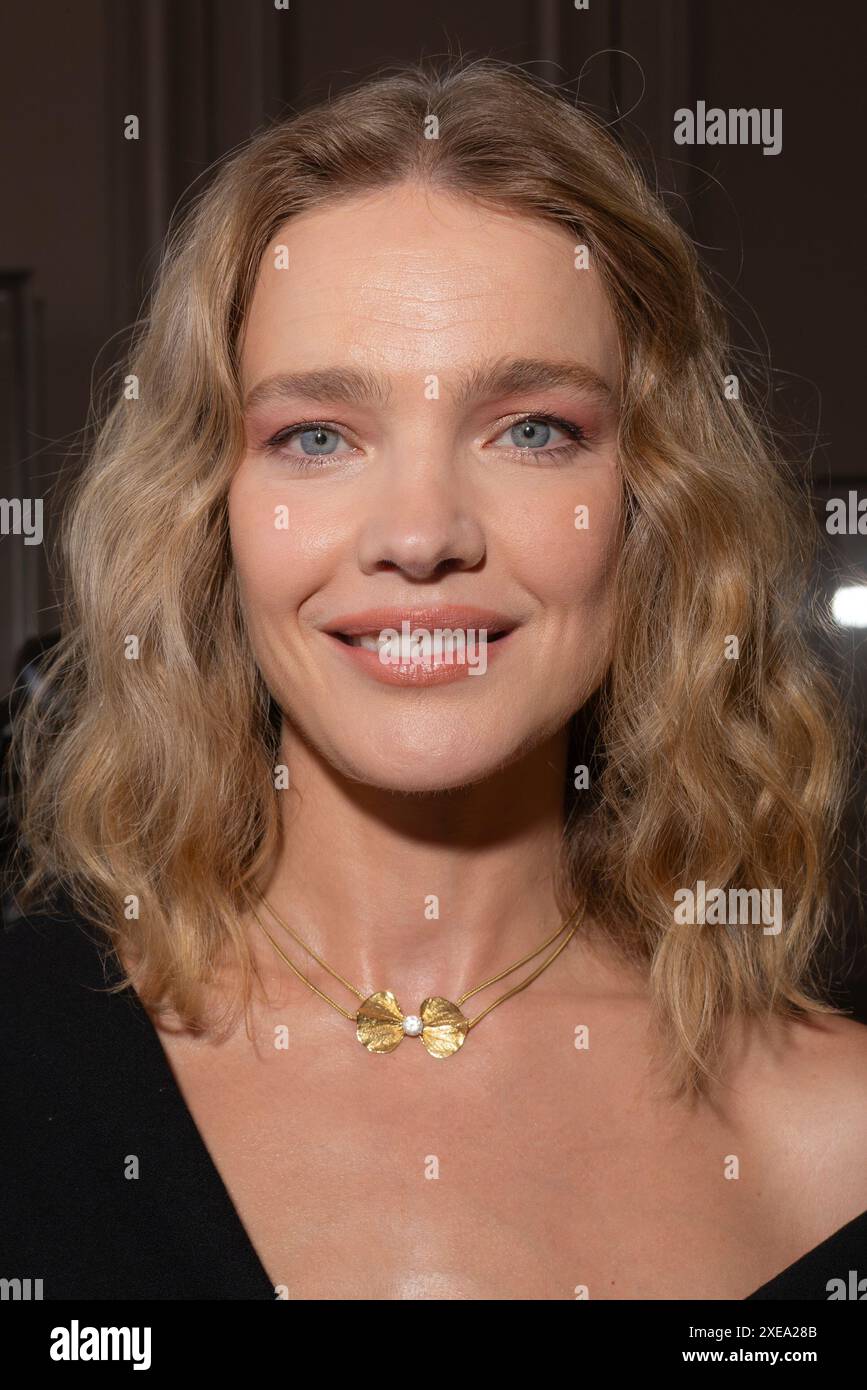Natalia Vodianova attends the Dior Haute Couture Fall-Winter 2024-2025 ...