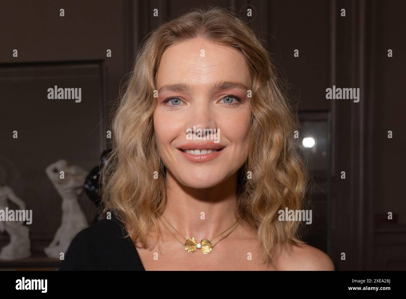 Natalia Vodianova attends the Dior Haute Couture Fall-Winter 2024-2025 ...