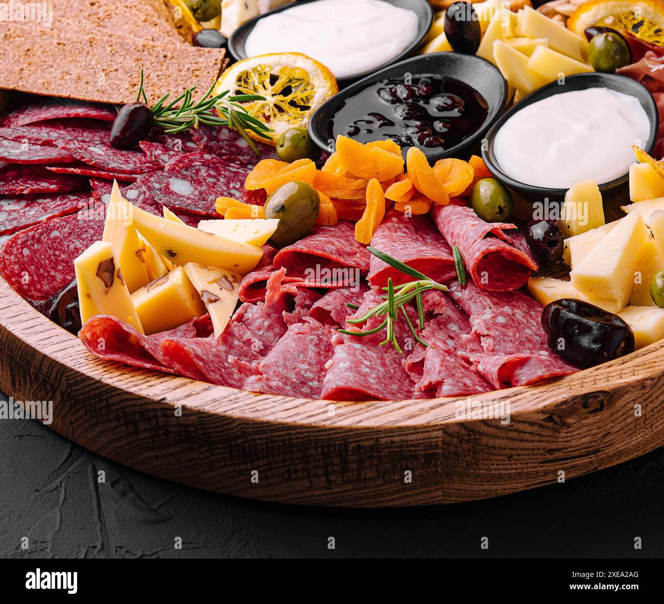 Italian sliced meats hi-res stock photography and images - Alamy