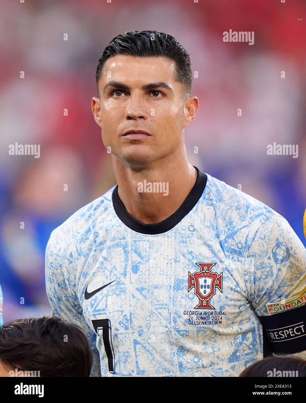 Portugal's Cristiano Ronaldo during the UEFA Euro 2024 Group F match at ...