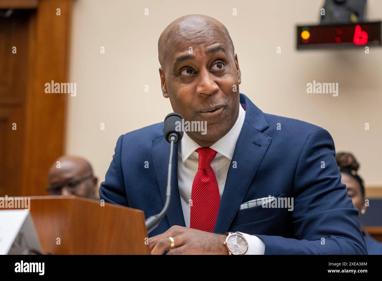 Washington, United States. 26th June, 2024. Eddie Harrell Jr., Regional ...