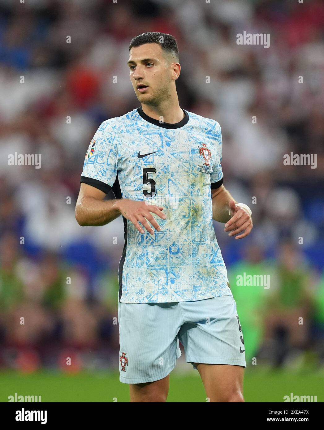 Portugal's Diogo Dalot during the UEFA Euro 2024 Group F match at the ...