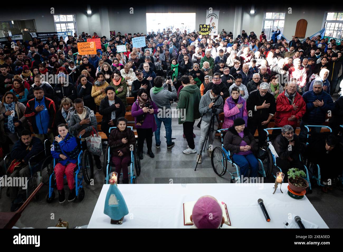 La Matanza, Argentina. 26th June, 2024. The international day against ...