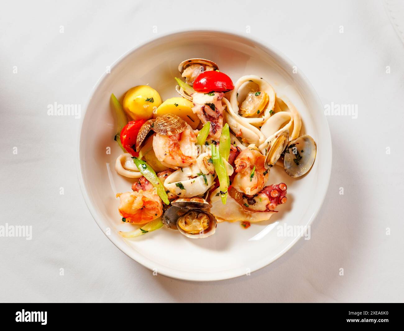 Seafood platter as healthy eating concept Stock Photo - Alamy