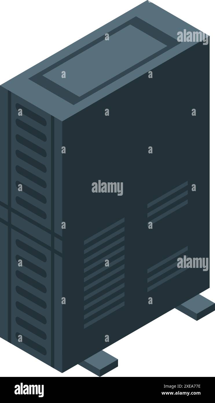 Crypto equipment mining rig standing and generating cryptocurrency ...