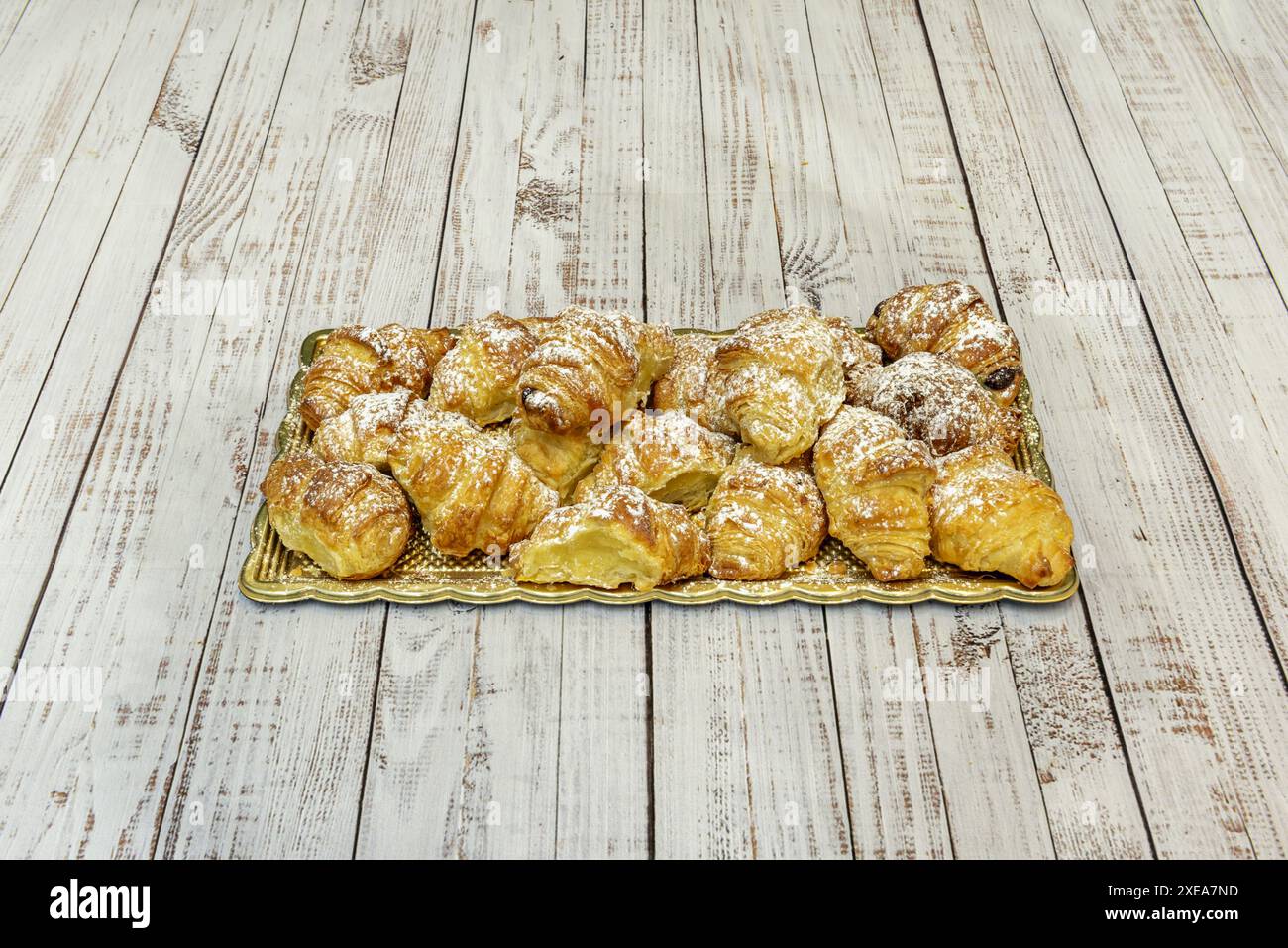 Chocolate-flavored croissants made with "sourdough," which has ...