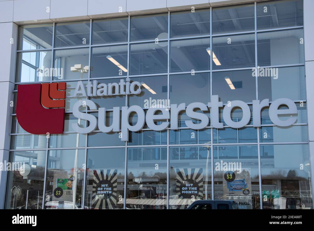 Atlantic Superstore sign and hit of the month on Rothesay Avenue in ...