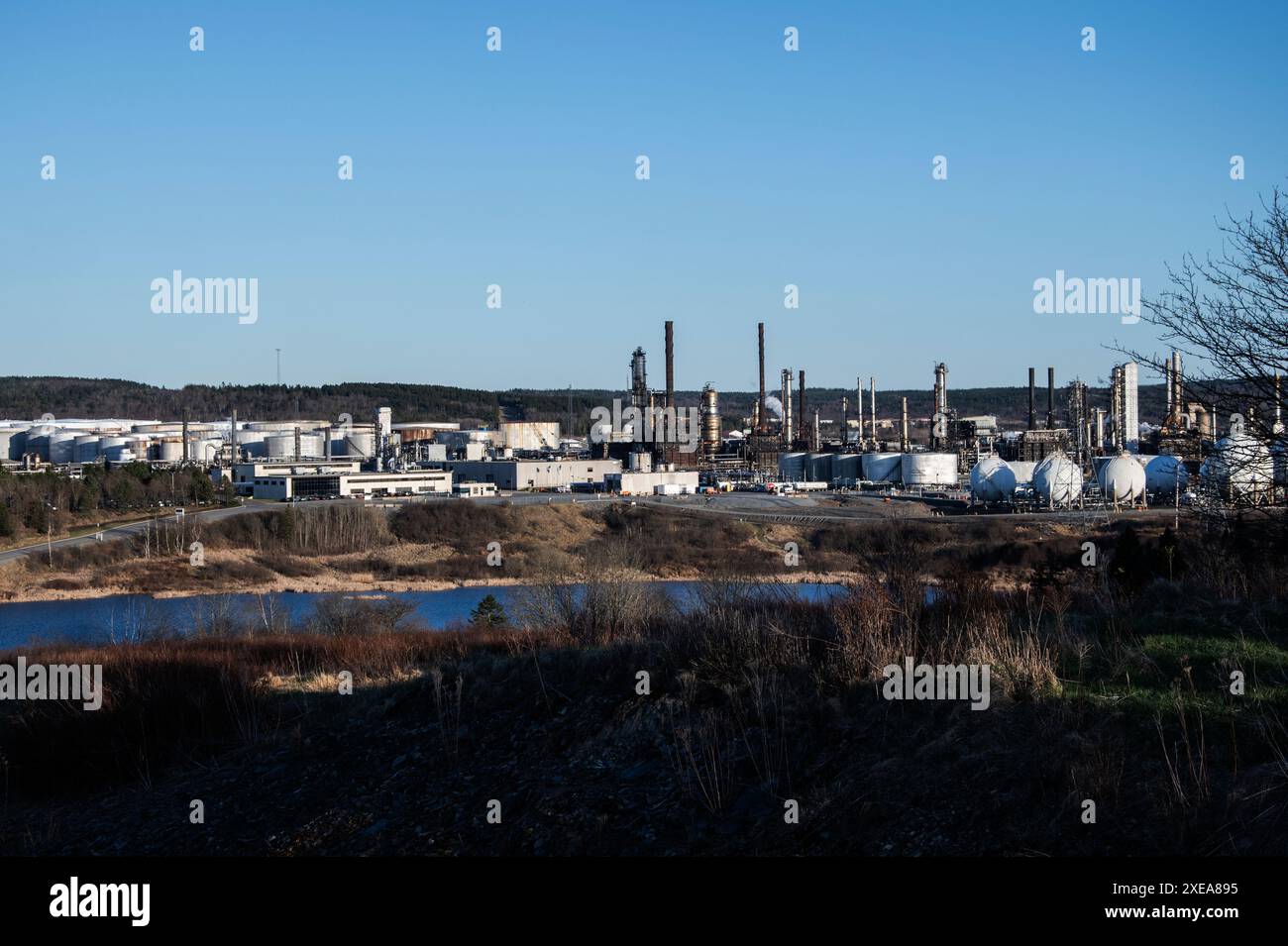 Irving oil refinery saint john hi-res stock photography and images - Alamy