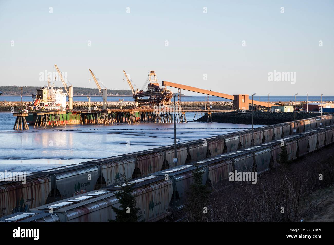 Port of saint john potash hi-res stock photography and images - Alamy