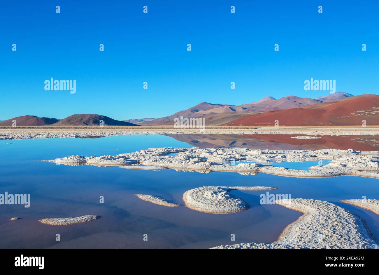 Laguna Verde is a lake in the Andina Eduardo Abaroa National Park in ...