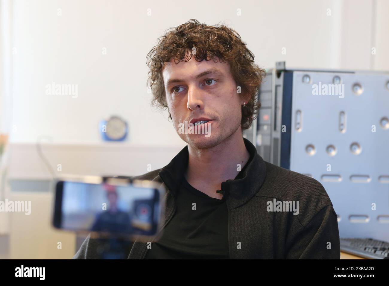 Ny Alesund, Norway. 26th June, 2024. Earl Sullivan Lester, senior ...