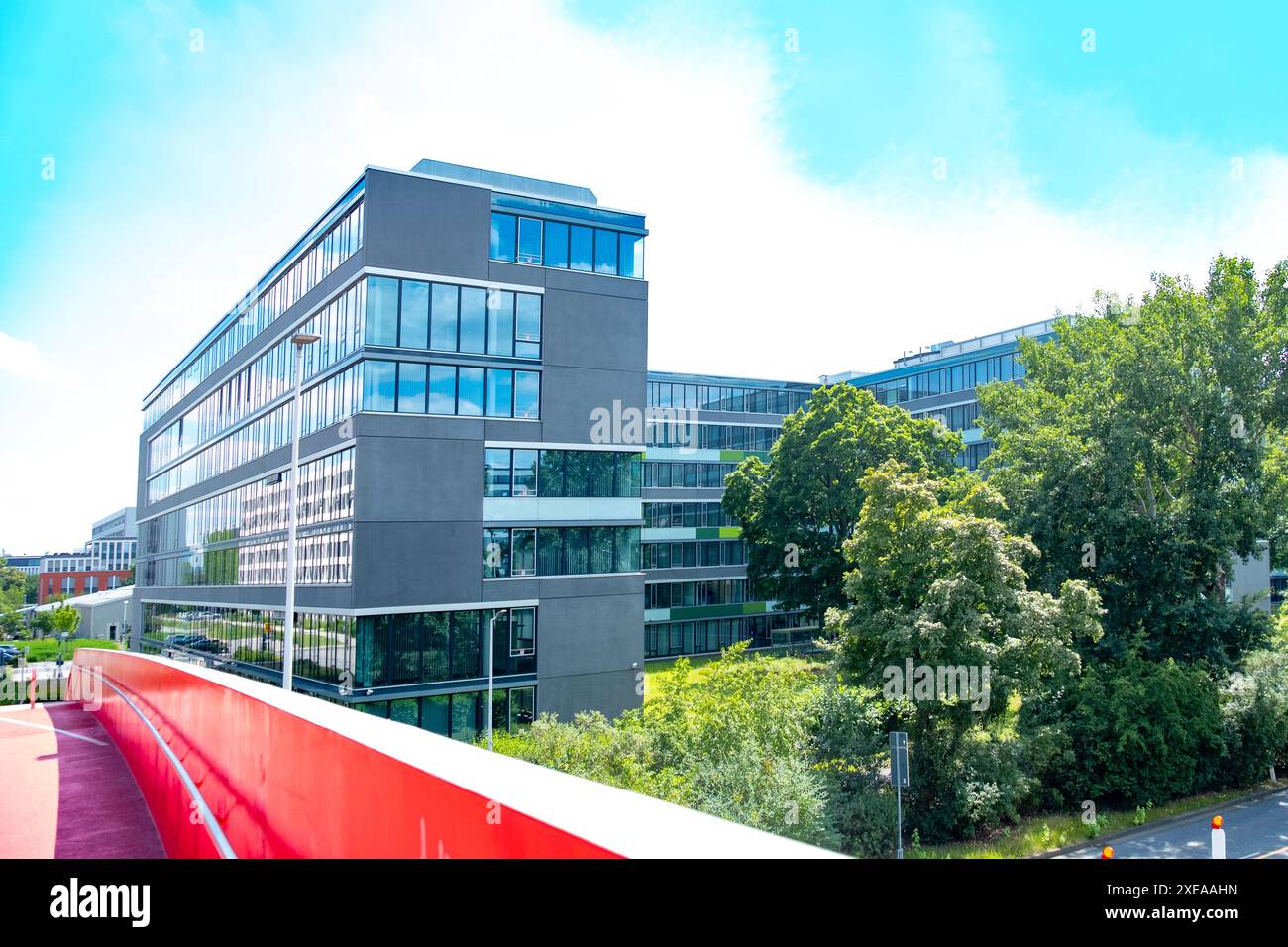 fragments multi-storey office and residential buildings in European ...