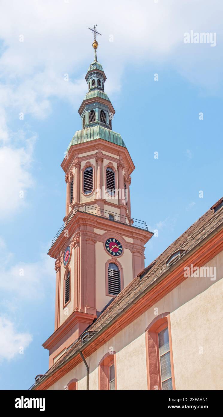 Church of the Holy Cross Offenburg, Ortenau district Stock Photo - Alamy