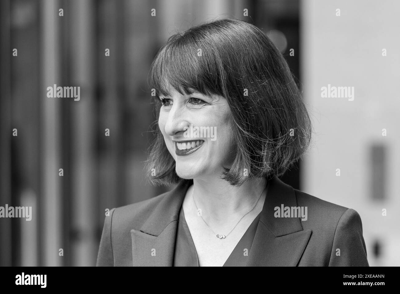 Shadow Chancellor, Rachel Reeves at the BBC for Sunday with Laura ...