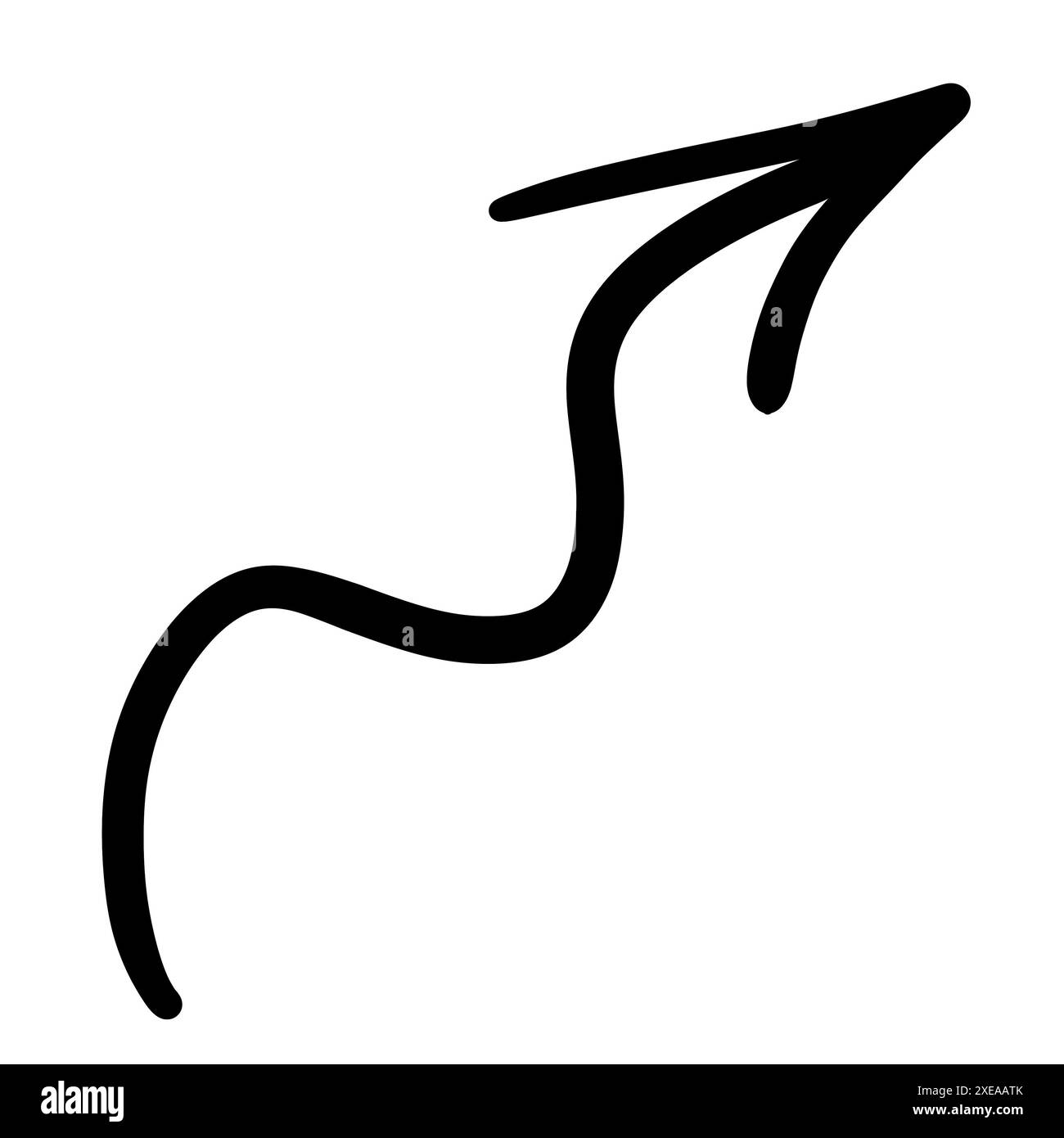 Motion arrow symbol on white Black and White Stock Photos & Images - Alamy