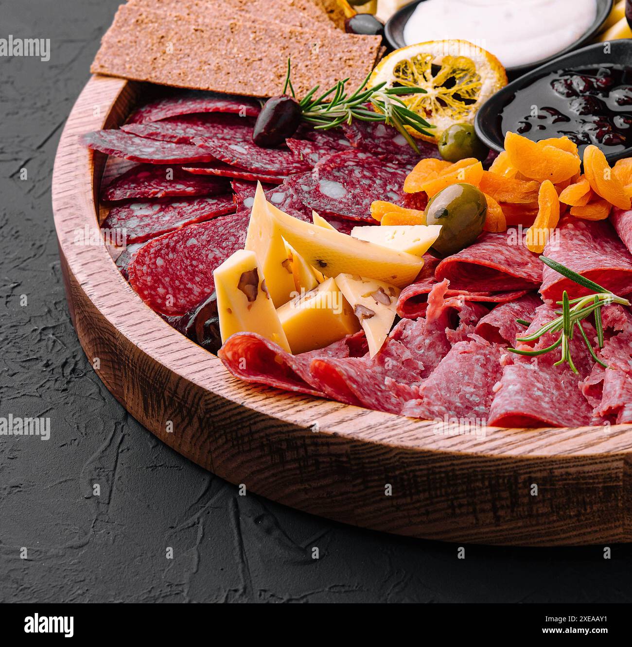 Italian sliced meats hi-res stock photography and images - Alamy