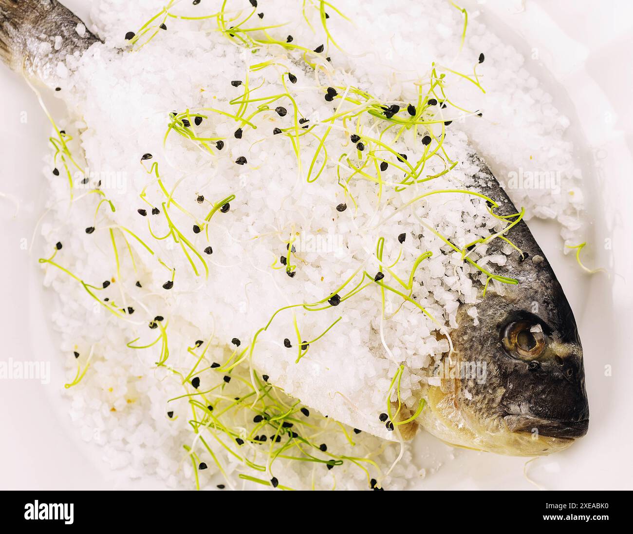 Salt fish on plate hi-res stock photography and images - Alamy