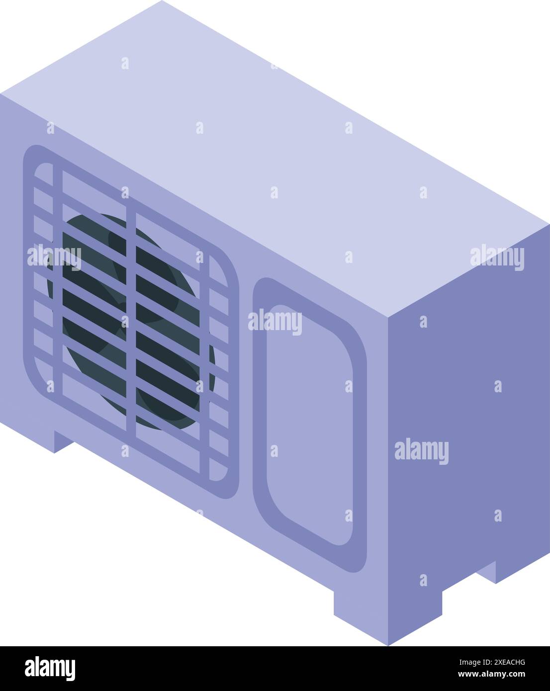 Modern air conditioner cooling system providing fresh airflow for a ...