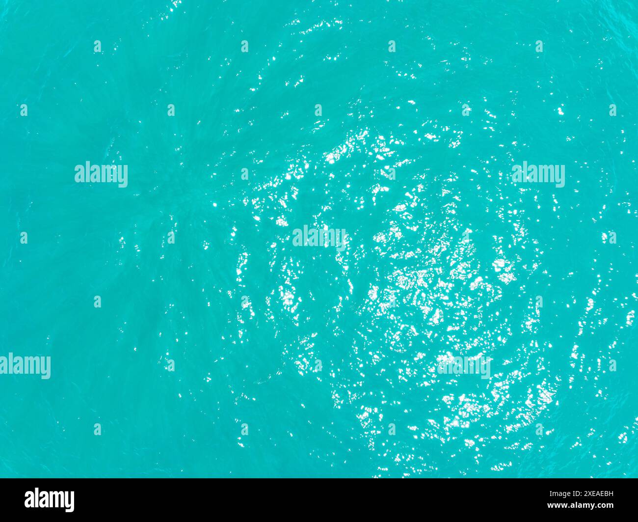 Aerial view of amazing sea surface water texture background,Sun ...