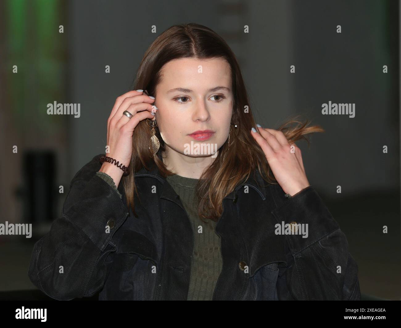 Climate protection activist Luisa Neubauer at 11th Magdeburg Climate ...