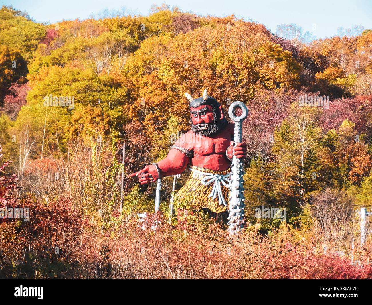 Samurai village in Japan, Museum ethnic village in the style of ancient ...