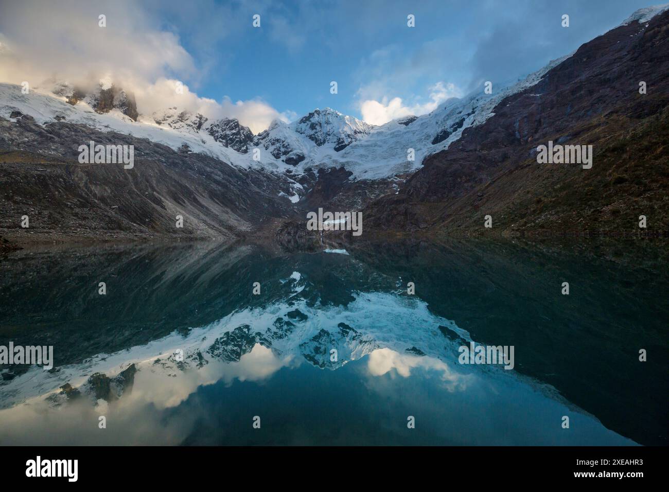 Fantastic landscape in the Peruvian Andes, South America, Peru Stock ...