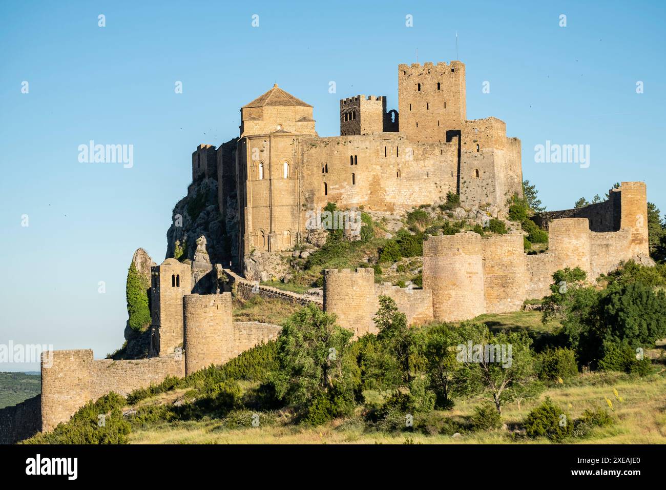Loarre castle huesca province hi-res stock photography and images - Alamy