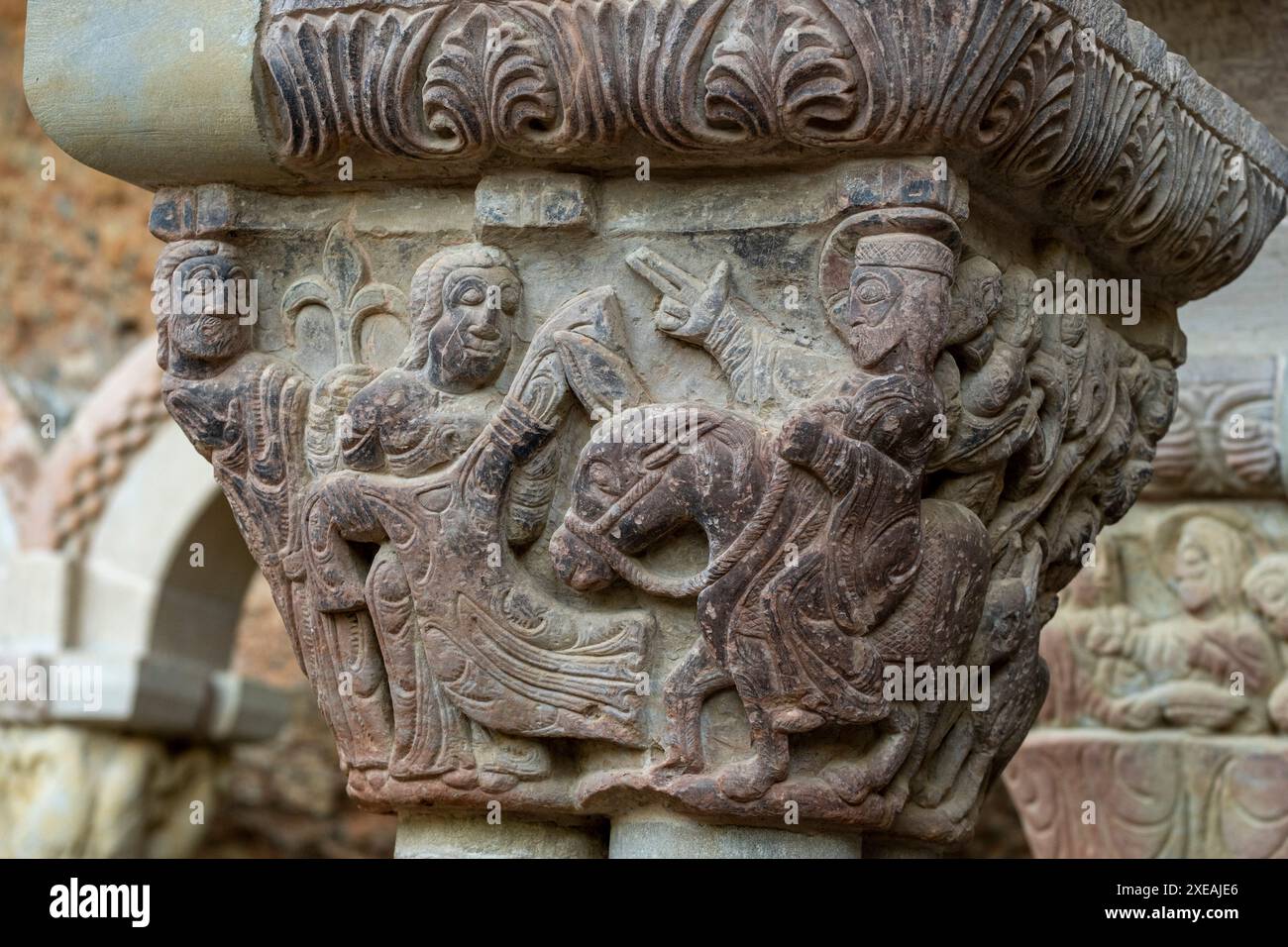 Jesus' entry into Jerusalem Stock Photo - Alamy