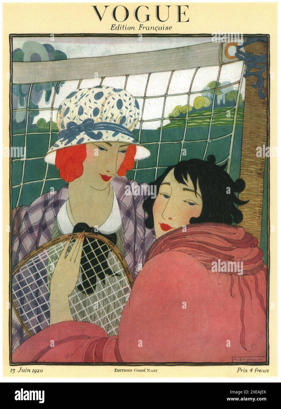 1920 vogue magazine hi-res stock photography and images - Alamy