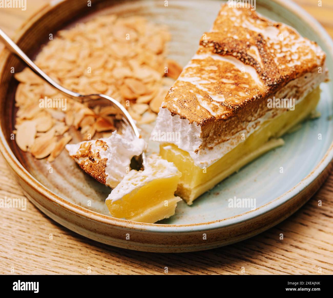 Yummy lemon pie hi-res stock photography and images - Alamy