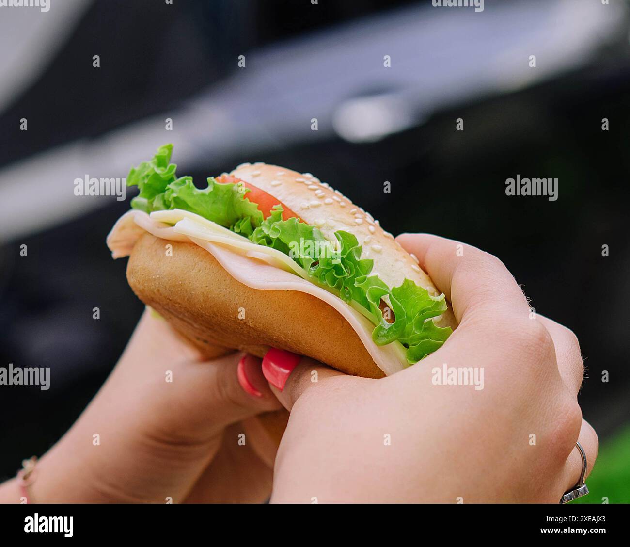 Burger restaurant outdoor hi-res stock photography and images - Alamy