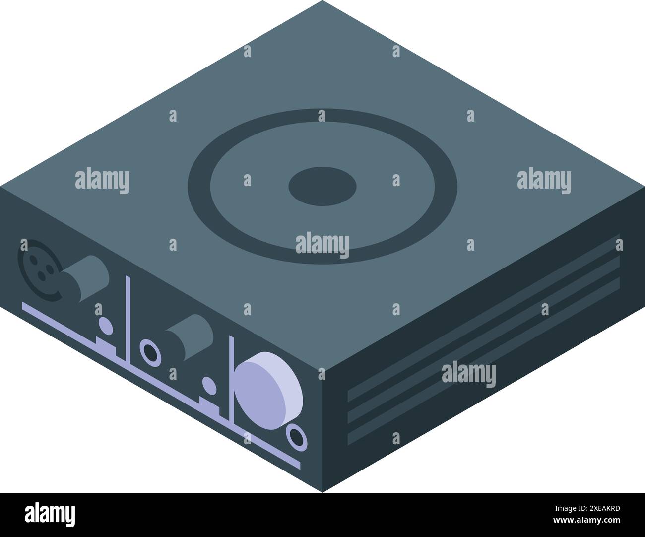 Professional audio interface showing recording studio equipment for ...