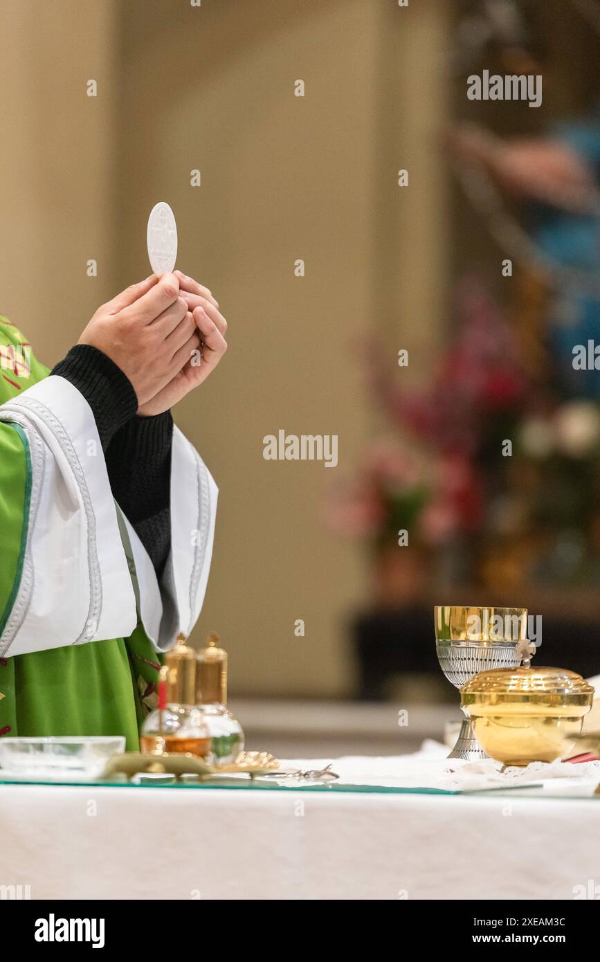 The Rite of the Holy Bread Stock Photo - Alamy