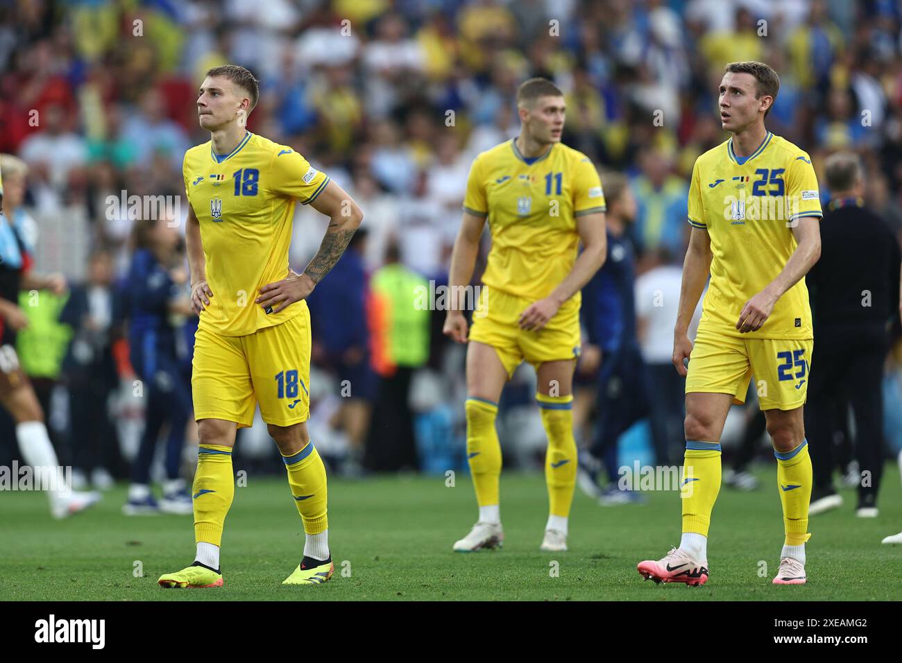 Volodymyr Brazhko (Ukraine)Vladyslav Vanat (Ukraine) during the UEFA ...