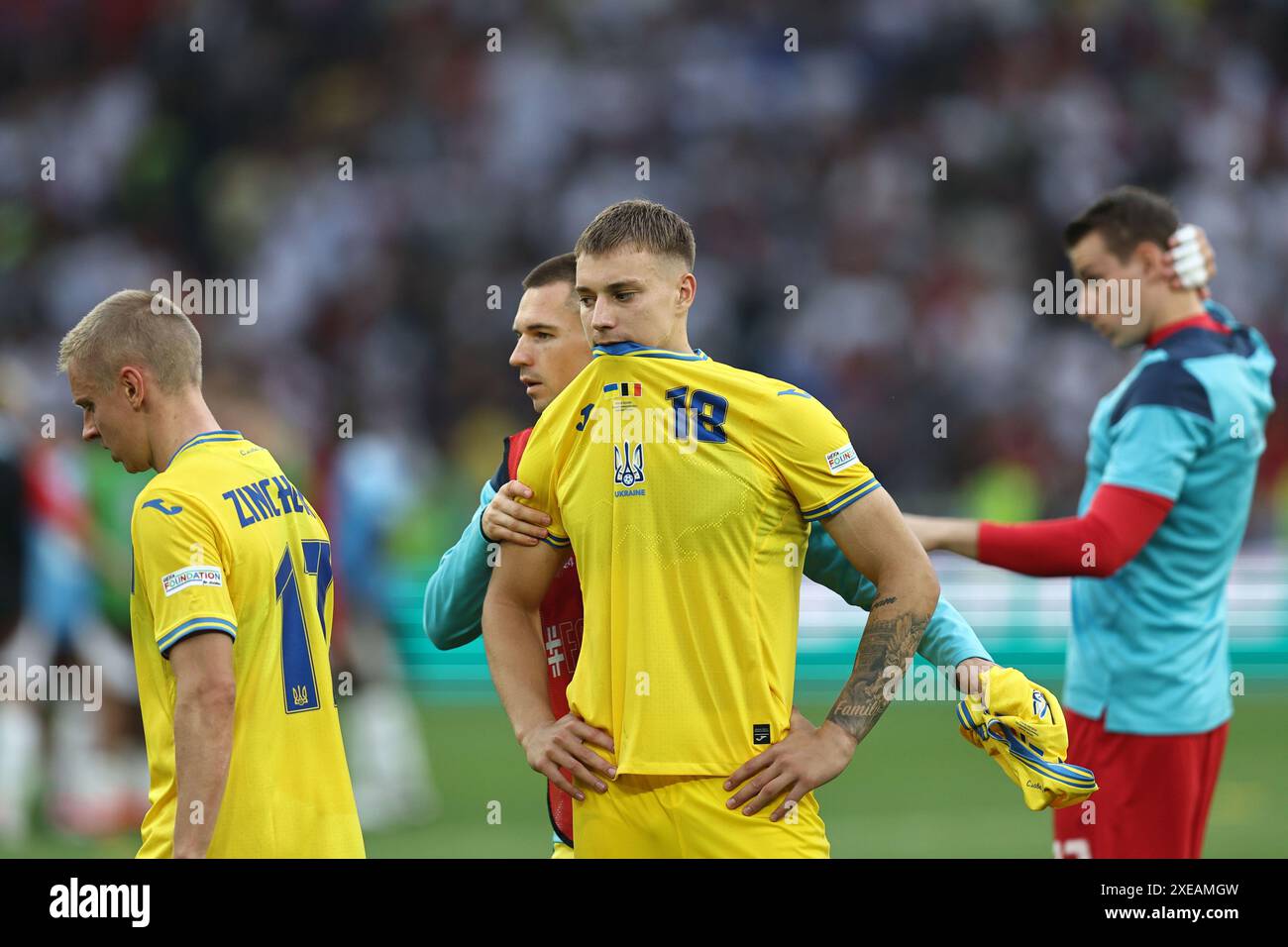 Volodymyr Brazhko (Ukraine) during the UEFA Euro Germany 2024 match ...