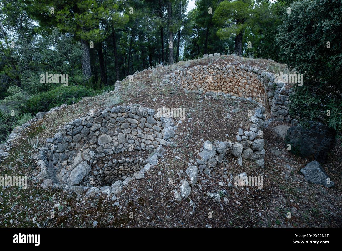 Old kiln to make lime Stock Photo - Alamy