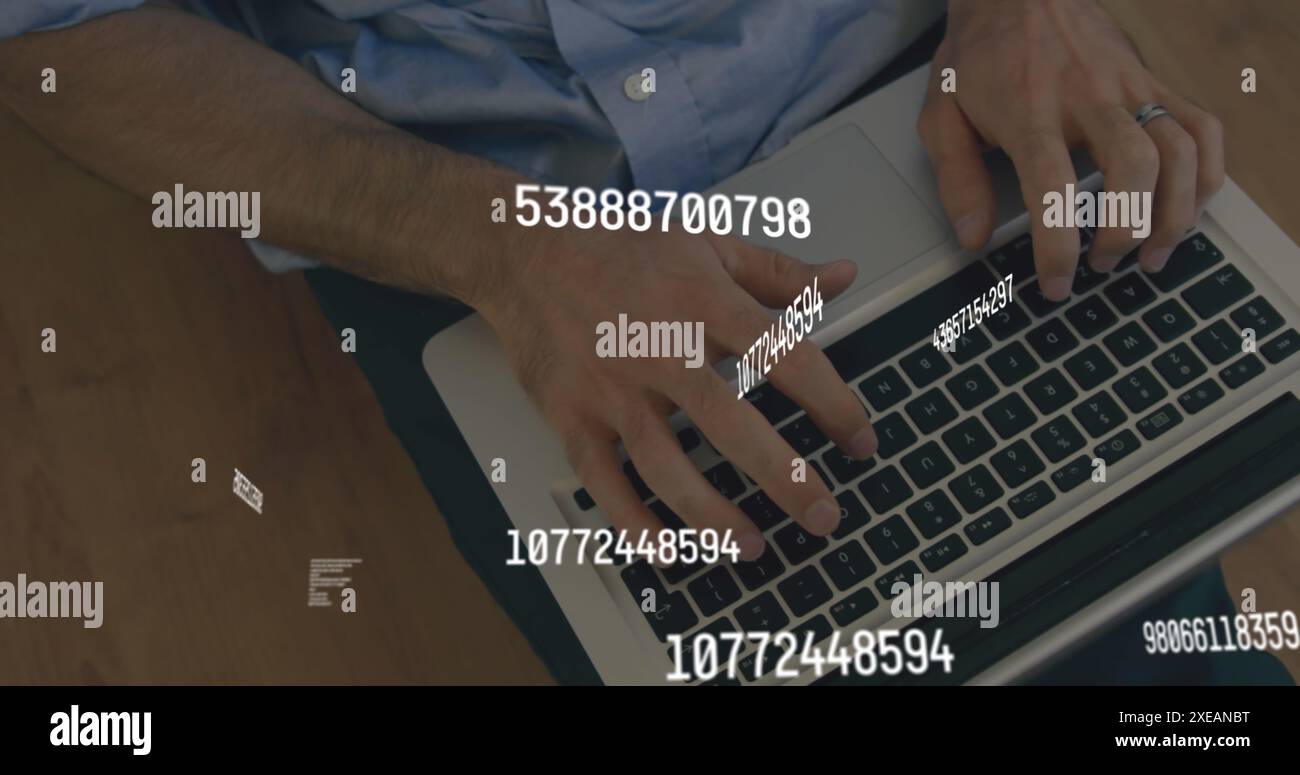 Overhead view man sitting hi-res stock photography and images - Alamy