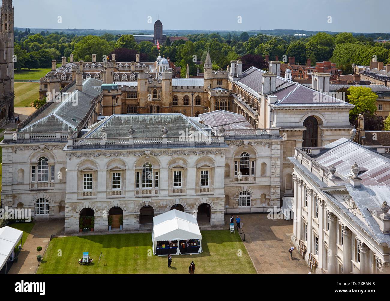The Old Cambridge University Schools building as seen from the St Mary ...