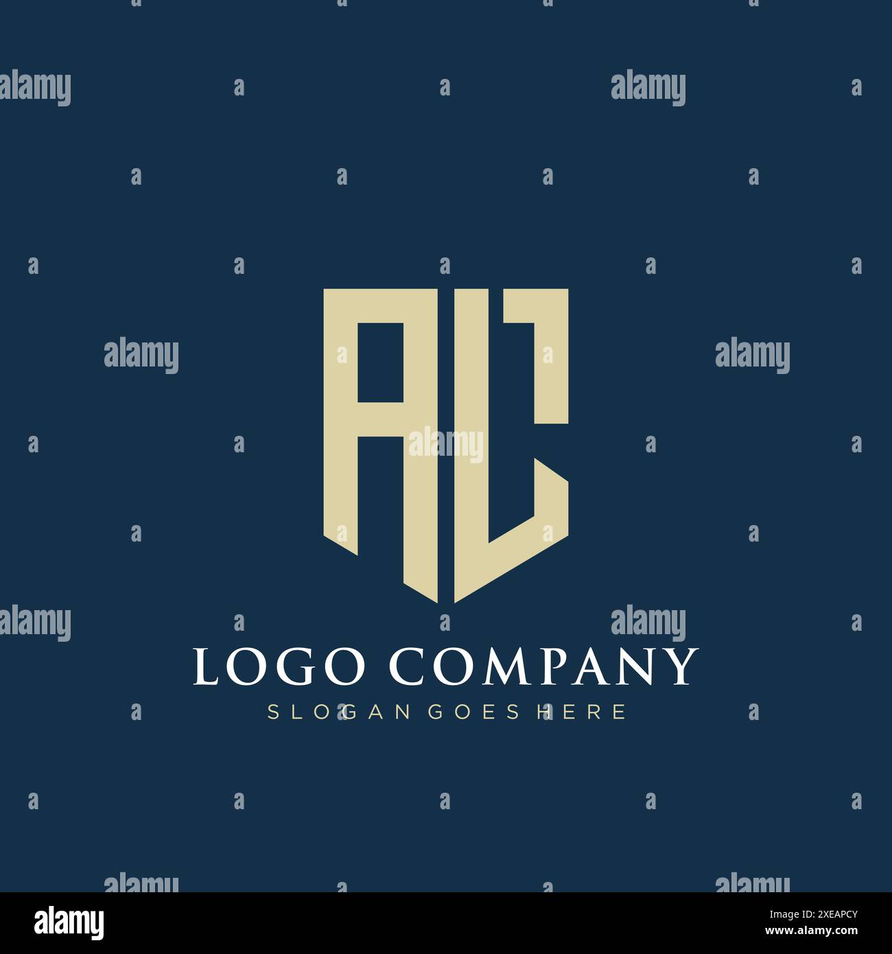 Al letter design hi-res stock photography and images - Alamy