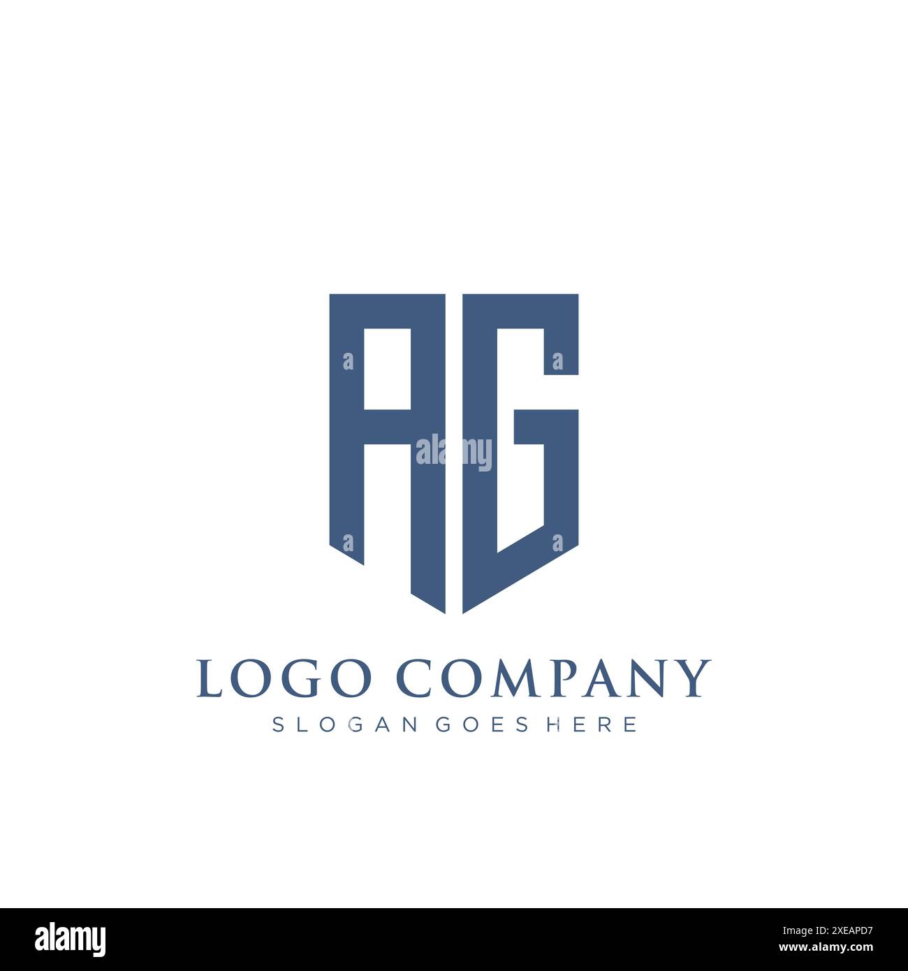 Ag logo design Cut Out Stock Images & Pictures - Alamy