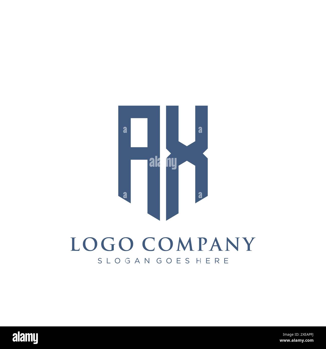 Letter ax logo Cut Out Stock Images & Pictures - Alamy