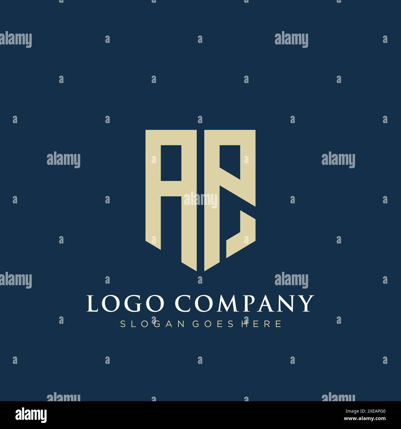 Ap logo design hi-res stock photography and images - Alamy